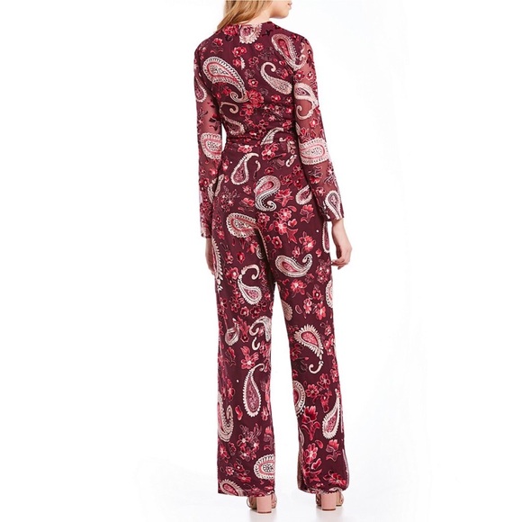 Chelsea & Violet | Pants & Jumpsuits | Chelsea Violet Paisley Velvet ...